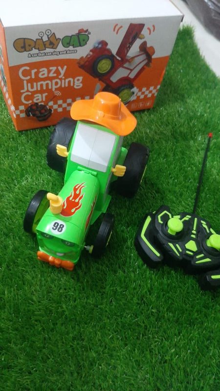 Crazy Jumping Tractor With Light & Sound – Toddlers and Juniors